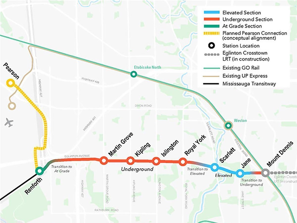 Pre-Construction projects near Eglinton Crosstown West Extension